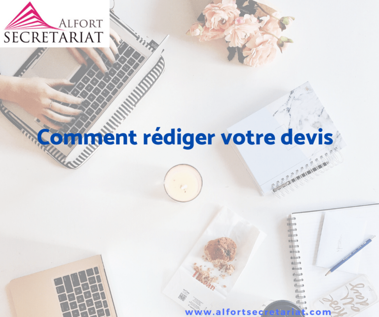 Comment rédiger votre devis ? - Alfort secrétariat